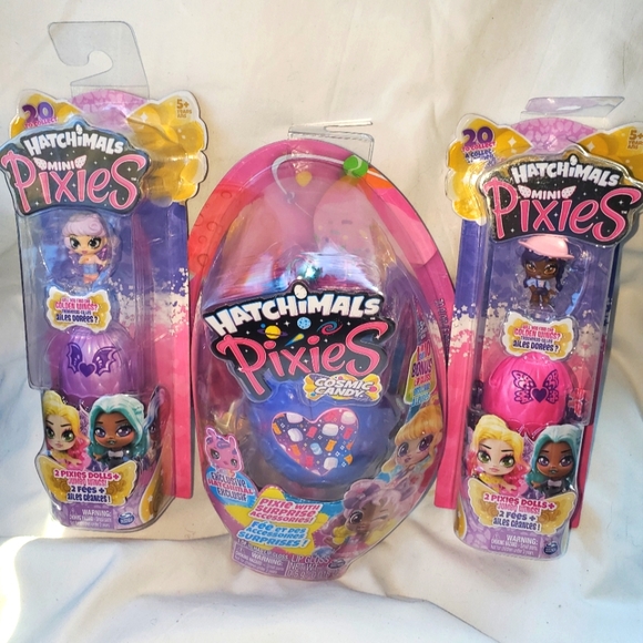 Hatchimals | Toys | 3 Packs Of Hatchimals Pixies 2 Mini Pixies 2pk ...